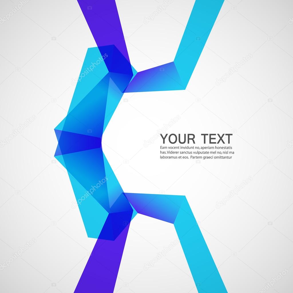 Linhas quebradas coloridas como fundo . imagem vetorial de Gaisonok ...