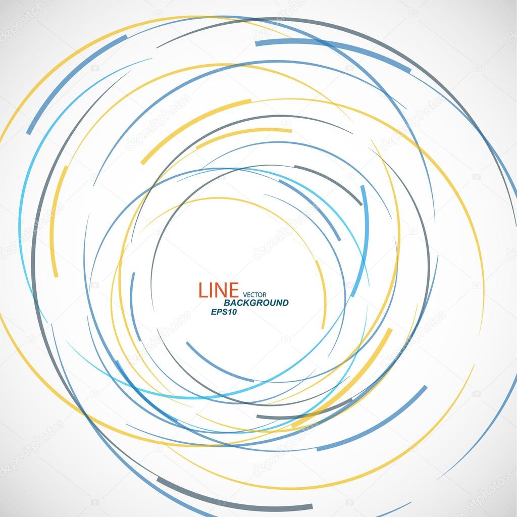 Color line and circle background Stock Vector Image by ©Gaisonok #69233983