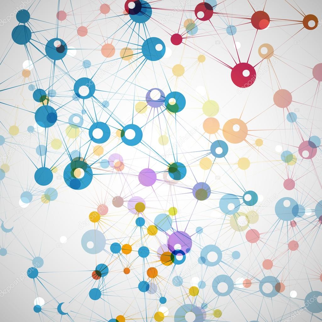 Network connection and DNA Stock Vector Image by ©Gaisonok #69234409