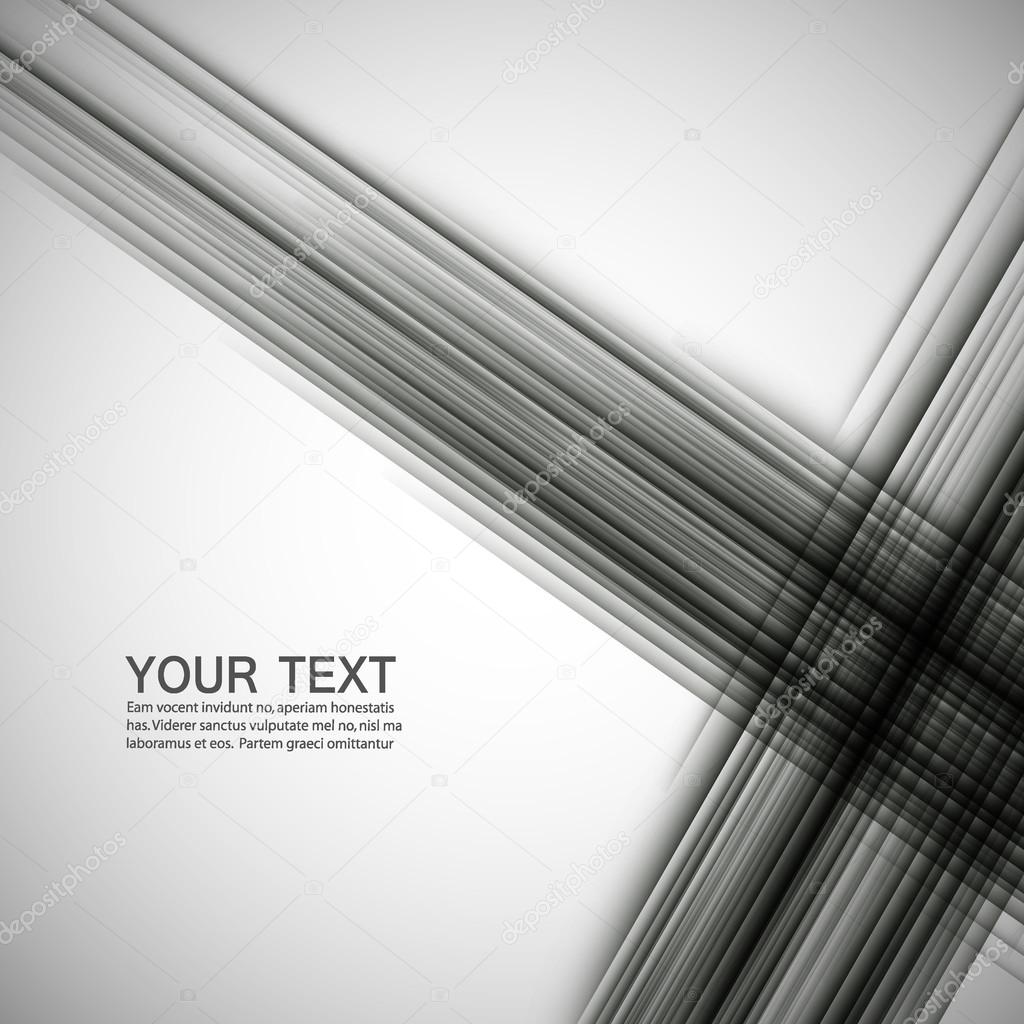 Fondo abstracto de líneas negras Vector de stock #92216426 de ©Gaisonok