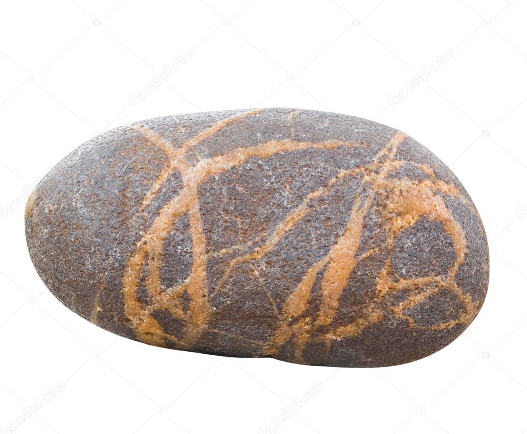 Solid rock stone showing details isolated ⬇ Stock Photo, Image by ...