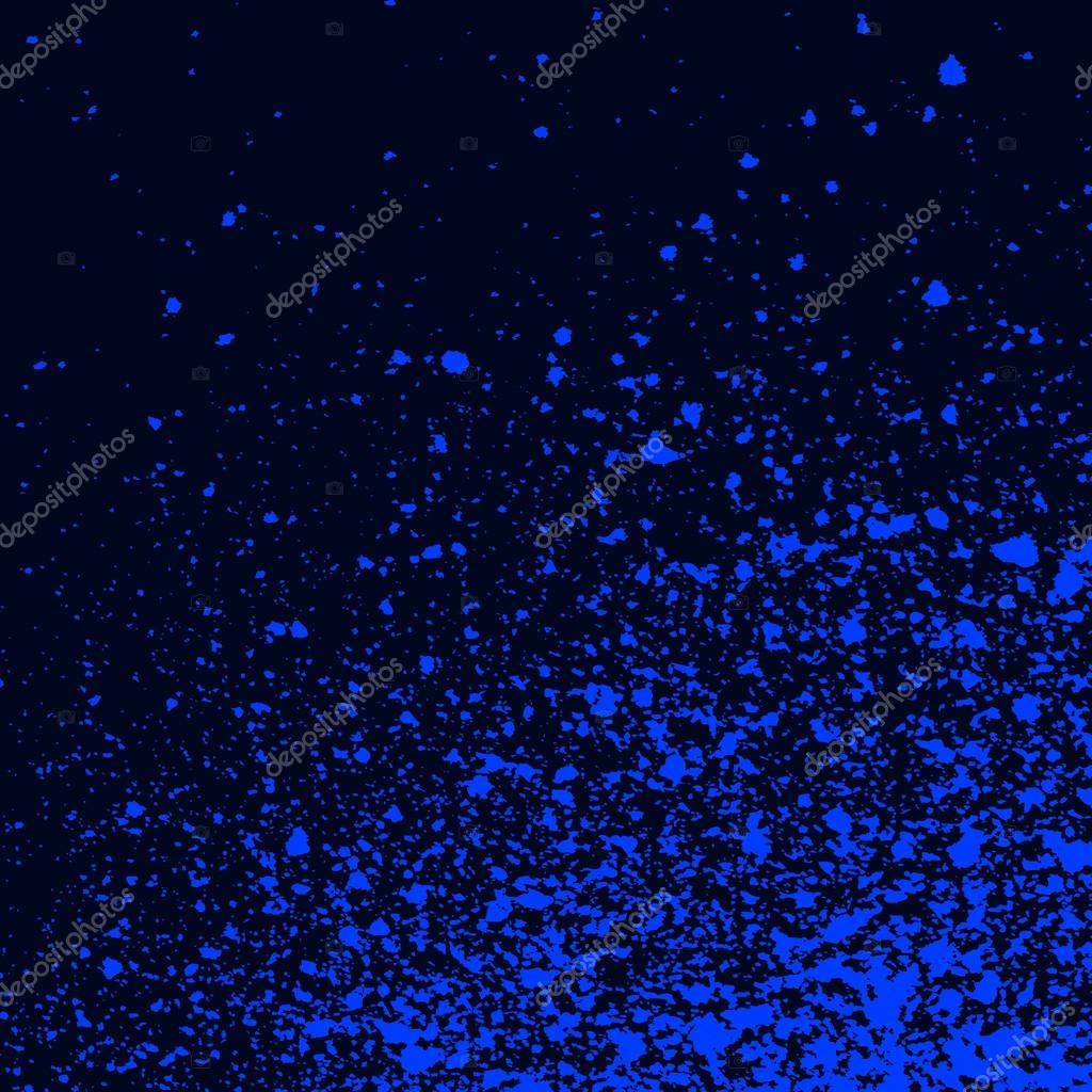 Spray Paint Splatter Blue