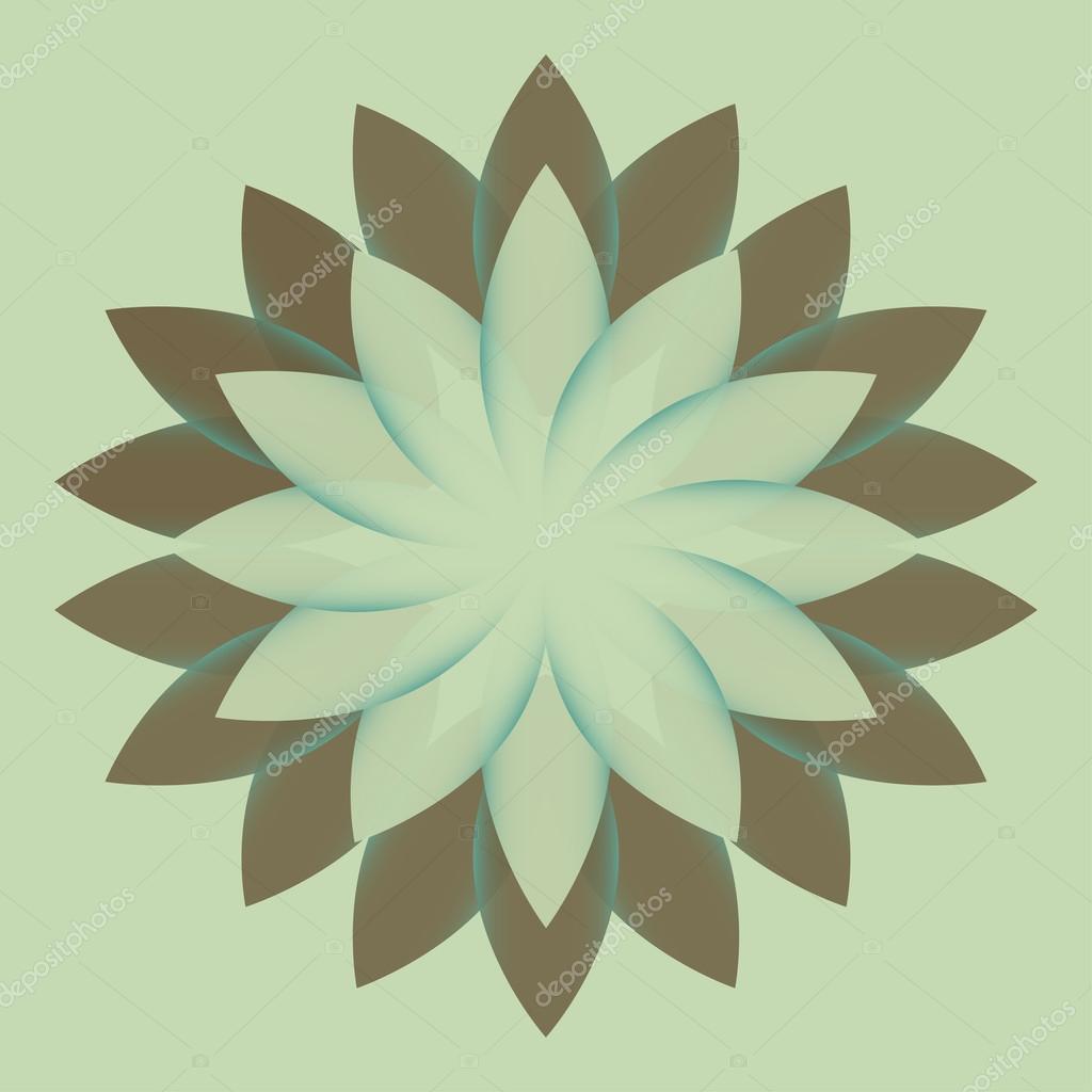 Beautiful Lotus Flower Color Whee vector Stock Vector by ©Cosveta 86705478