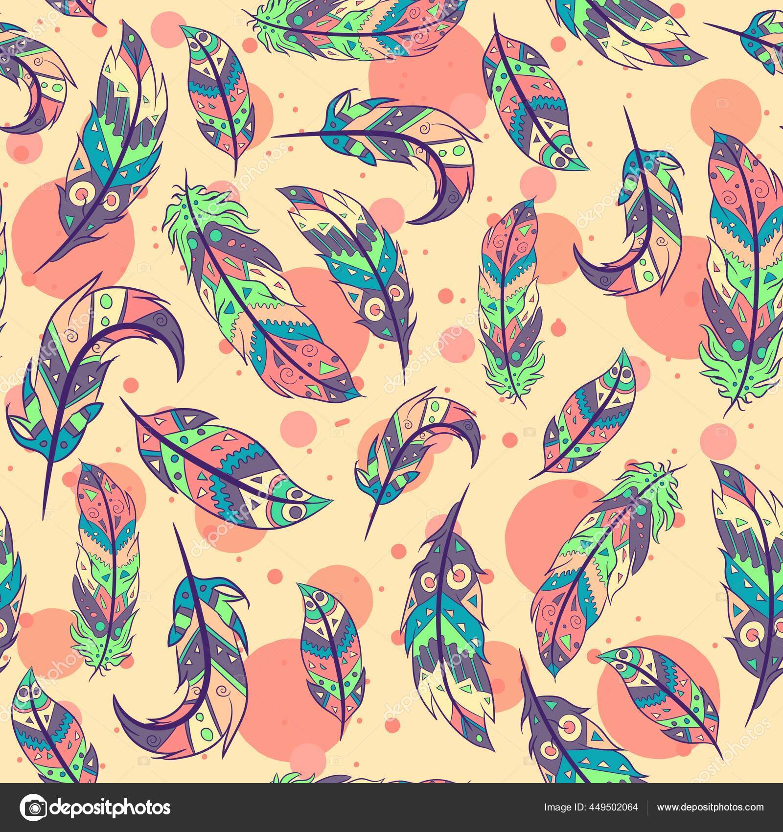 Aztec Boho Backgrounds