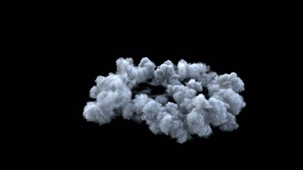 Shockwave effect on black — Stock Video © arsenyg #77422424