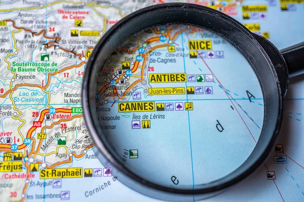 Cannes Europe Map Stock Photo by ©aallm 437571684
