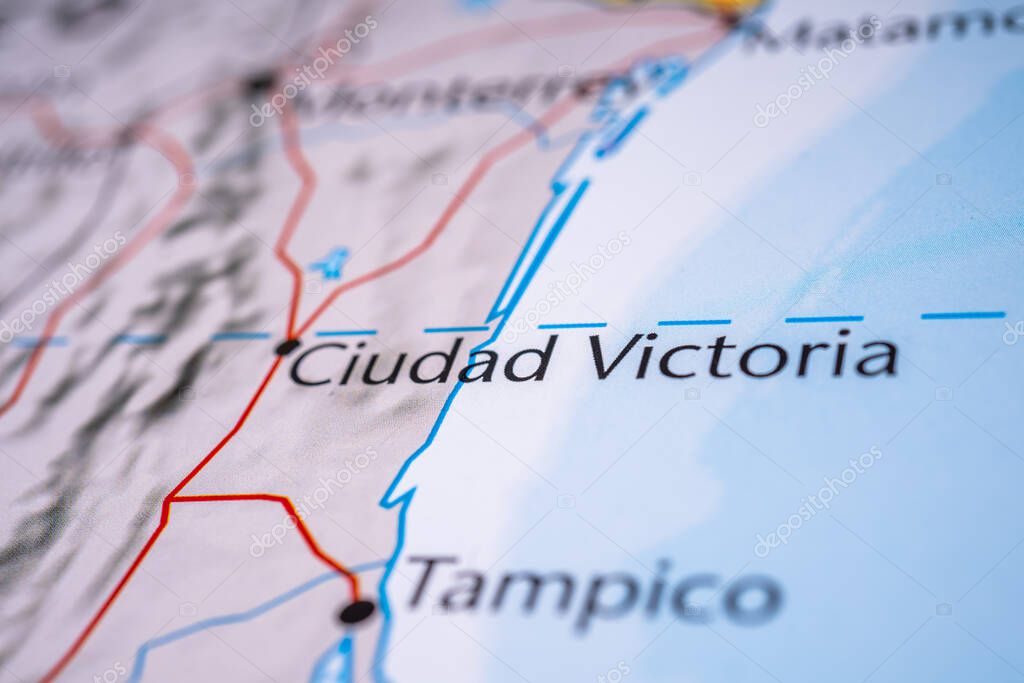 Ciudad Victoria en el mapa de México 2022