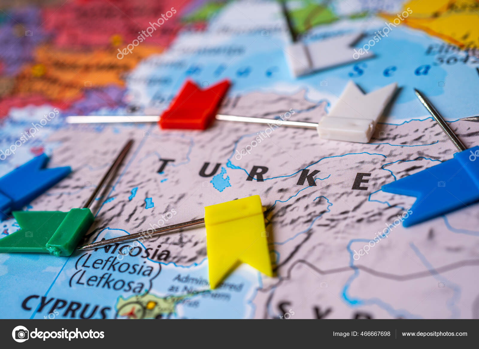 Turkey Map Europe Stock Photo by ©aallm 466667698