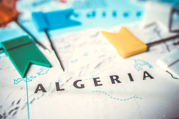 Alger Map Background — Stock Photo © aallm #466675014