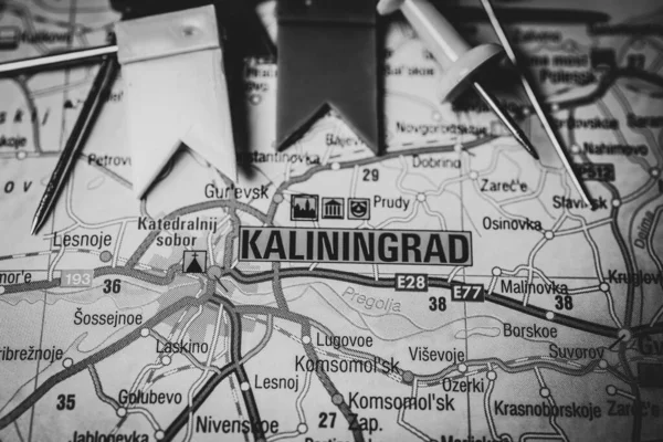 Kaliningrad Europe Map — Stock Photo © aallm #466948910