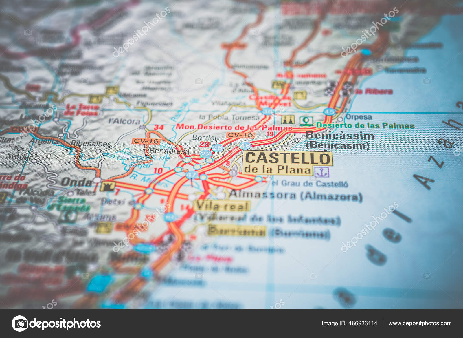 Castello Europe Map Stock Photo by ©aallm 466936114