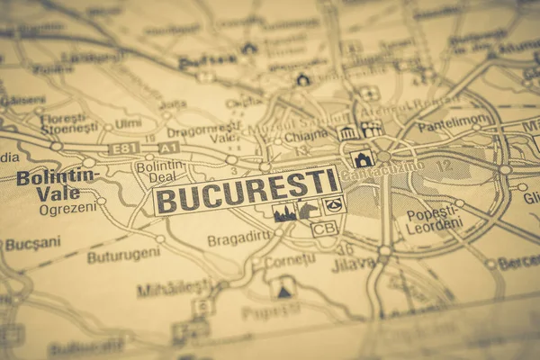 Bucharest Map Europe