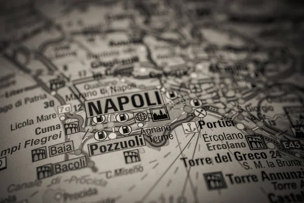 Napoli Europe Map Stock Illustration by ©aallm #466930148