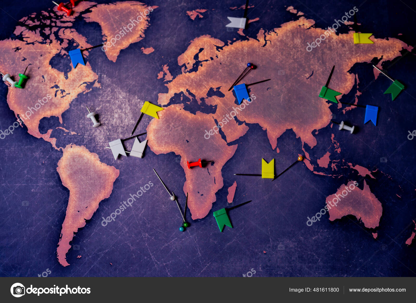 Schematic Map World — Stock Photo © aallm #481611800 Schematic Map World — Stock Photo © aallm #481611800