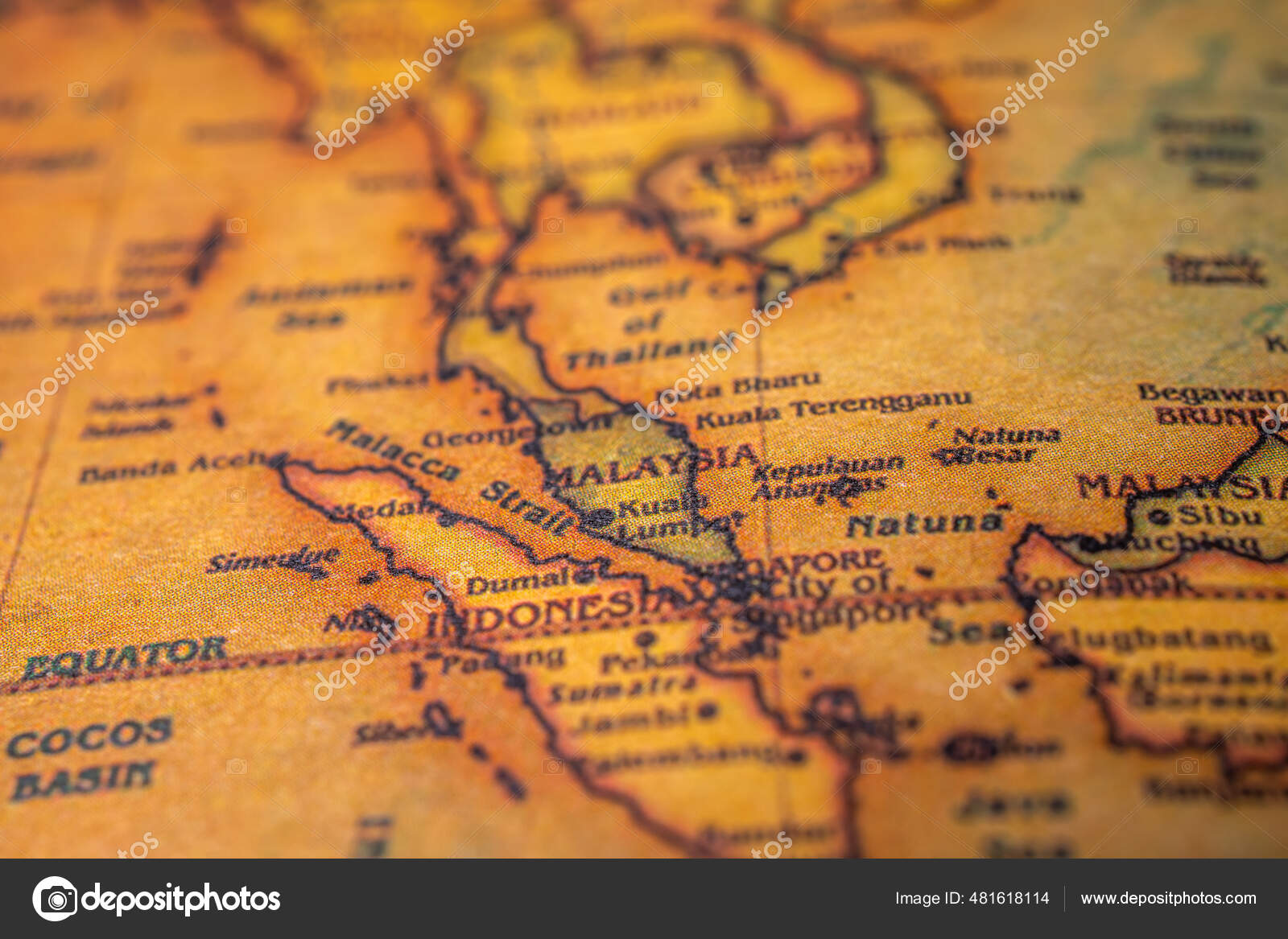 Indonesia Map Background Stock Photo by ©aallm 481618114