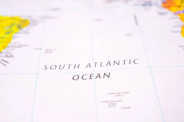 Atlantic Ocean Blank Map
