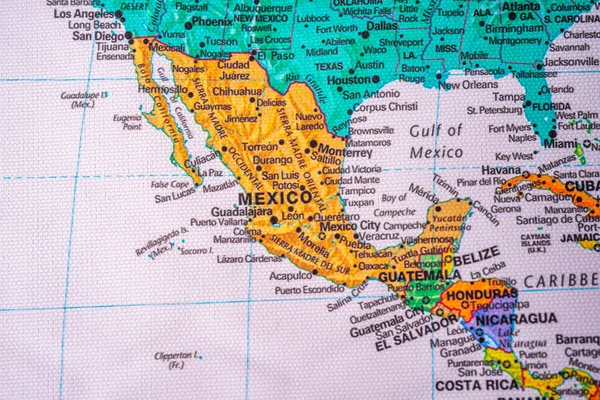 Outline map of mexico Stock Photos, Royalty Free Outline map of mexico ...