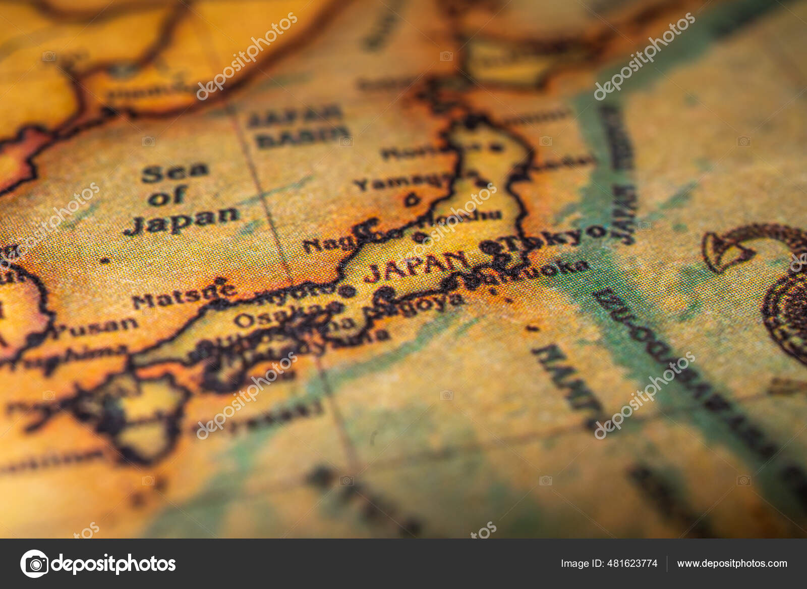 Japan Map Background Stock Photo by ©aallm 481623774