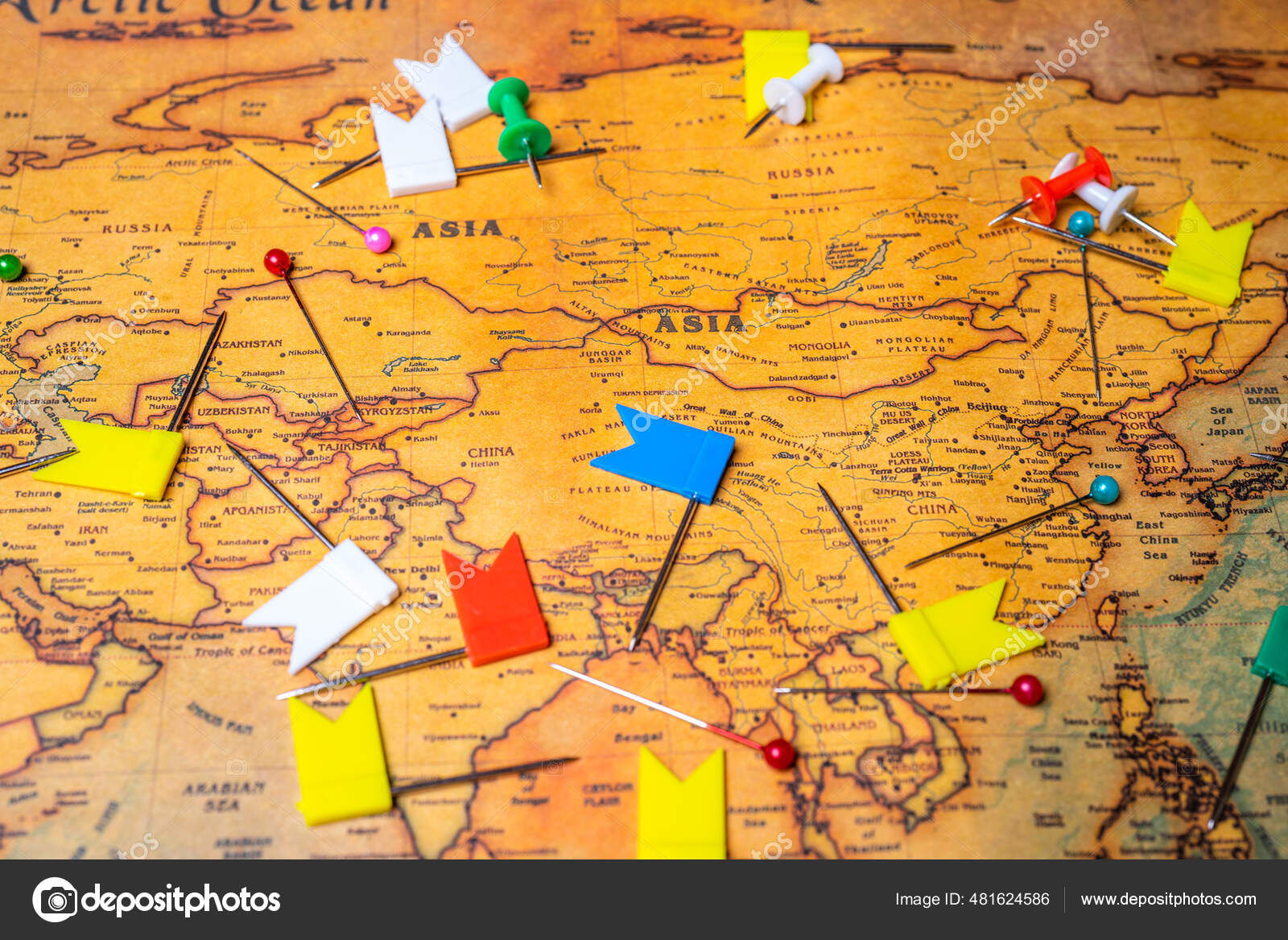 Asia Map Background Texture Stock Photo by ©aallm 481624586