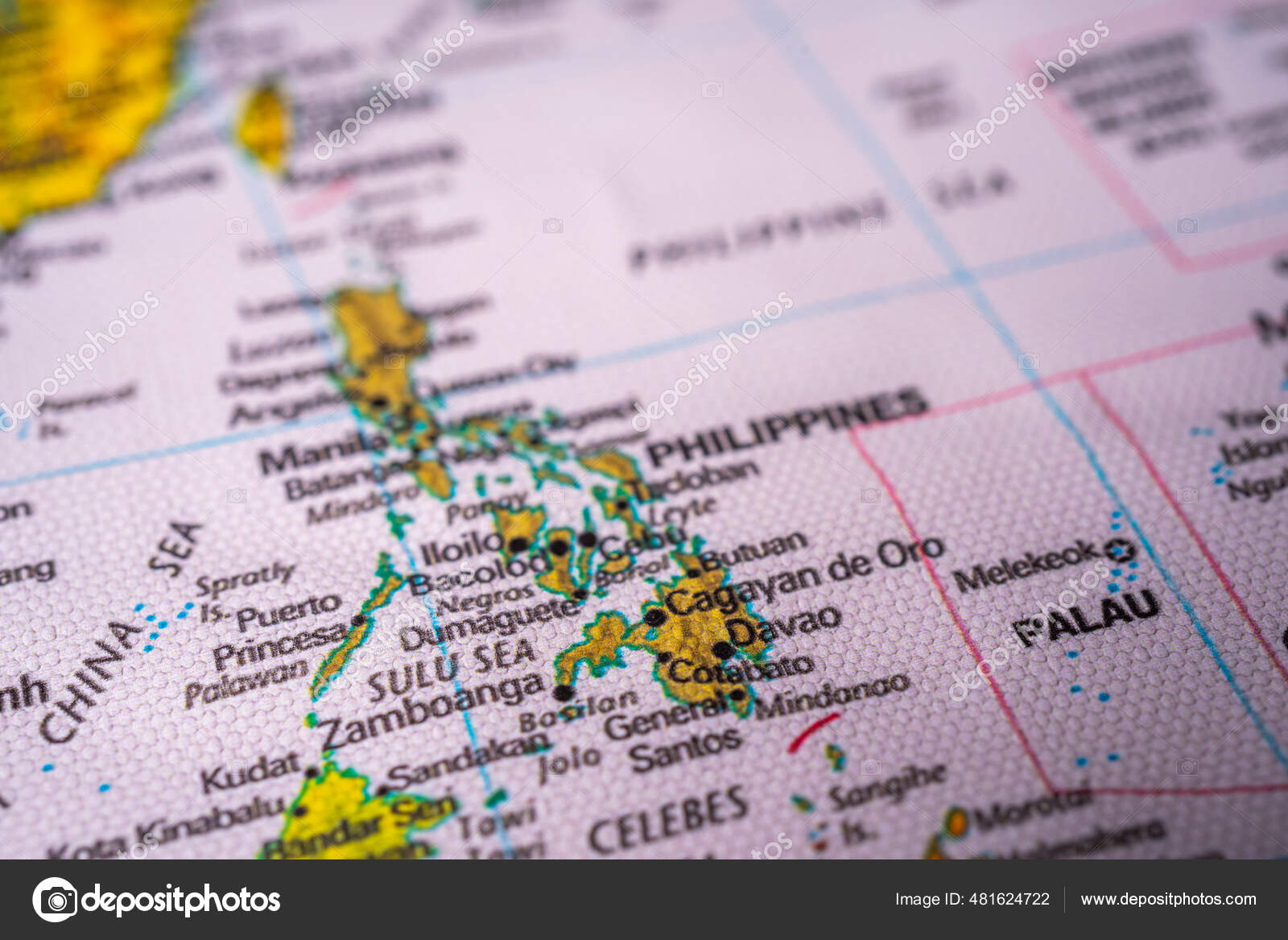 Philippines Map Travel Background Texture Stock Photo by ©aallm 481624722