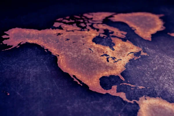 Schematic Map World — Stock Photo © aallm #540980502