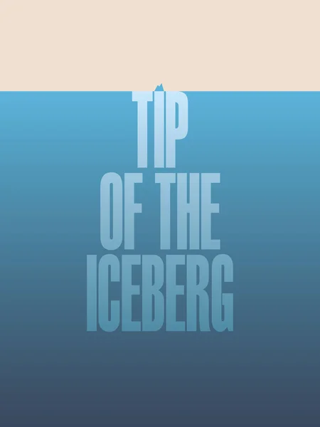ᐈ Success tip of iceberg poster stock cliparts, Royalty Free tip of ...
