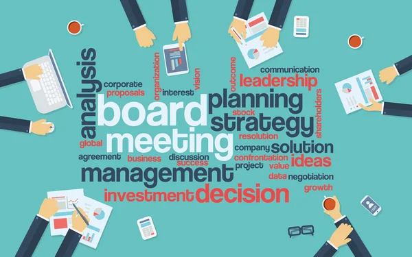 Board meeting Vector Art Stock Images | Depositphotos