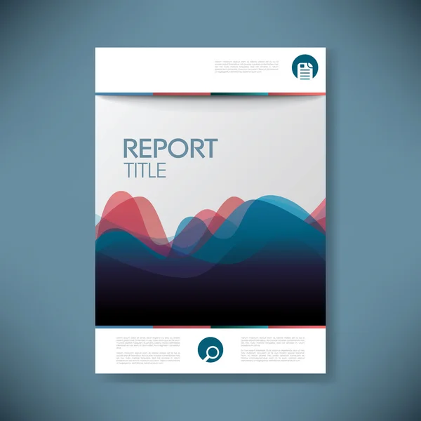 Laporkan sampul Vector Art Stock Images | Depositphotos