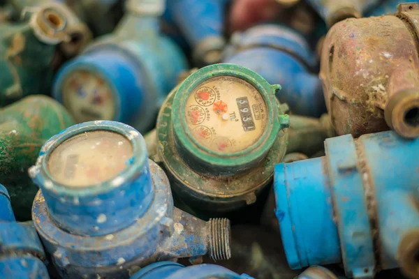 Old water meter — Stock Photo © watcharapol #87018016