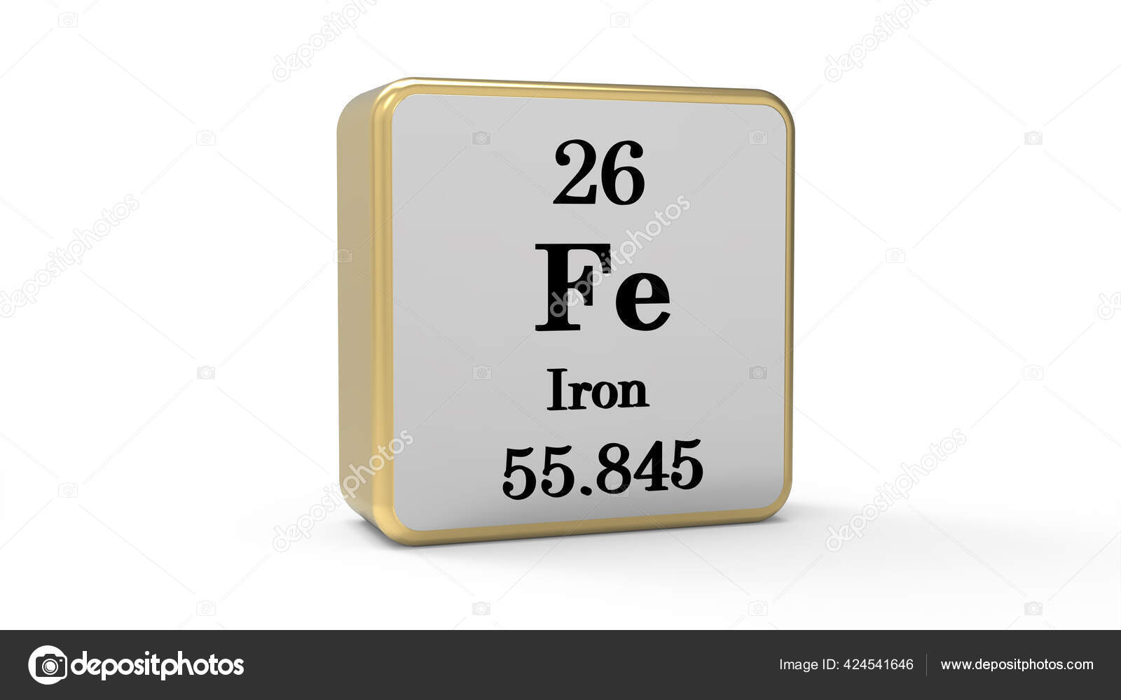Iron Element Sign Stock Image — Stock Photo © tuncelik81 #424541646