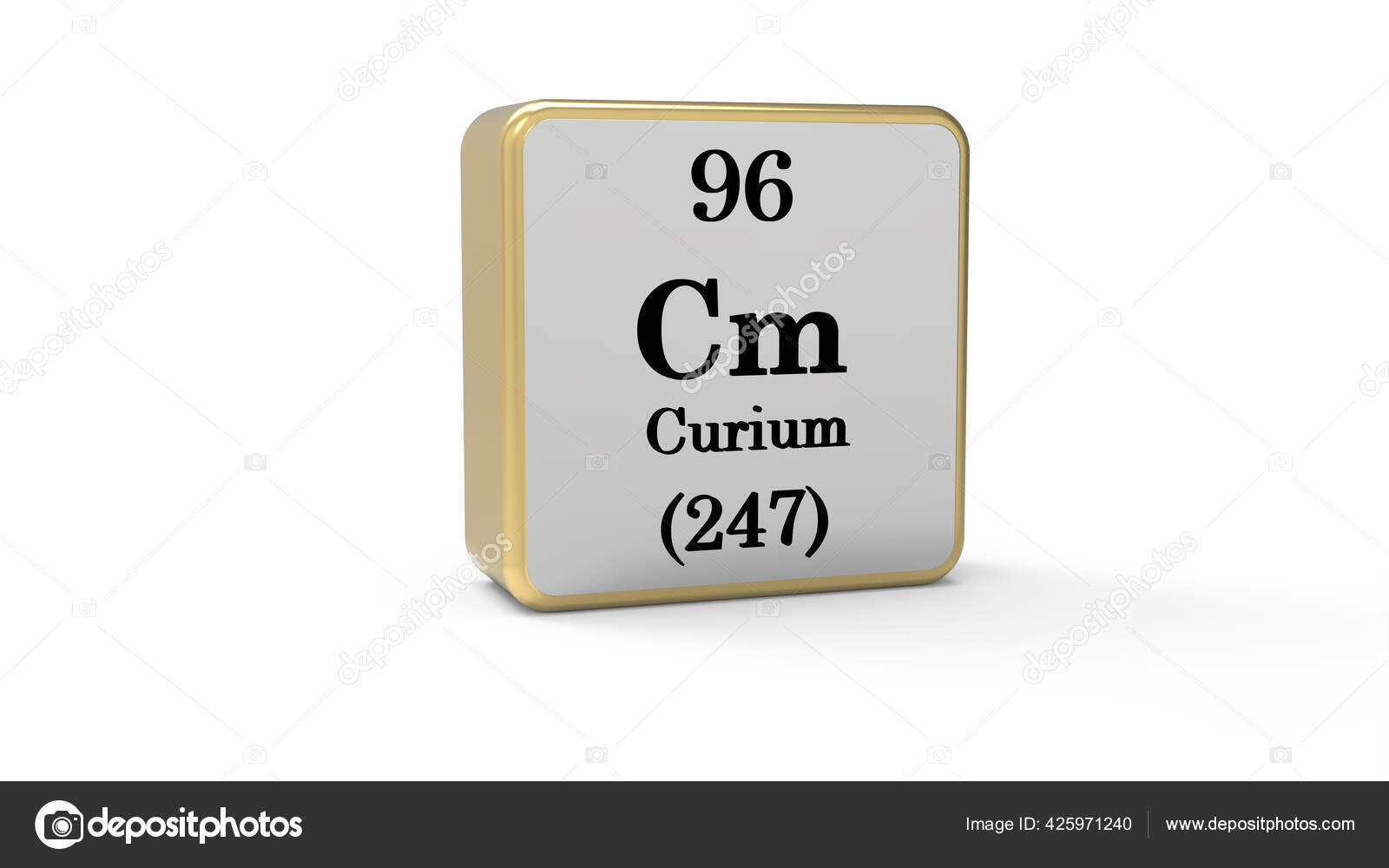 Curium Element Periodic Table