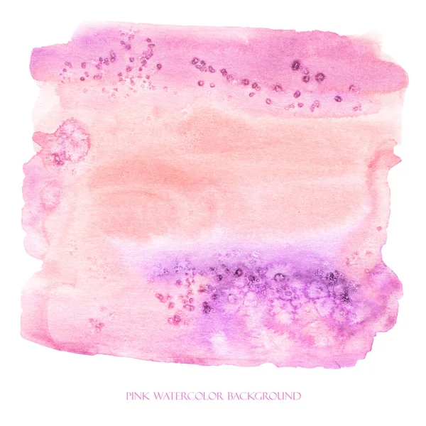 Peach Watercolor Splash Abstract Pink Watercolour Background Stock ...