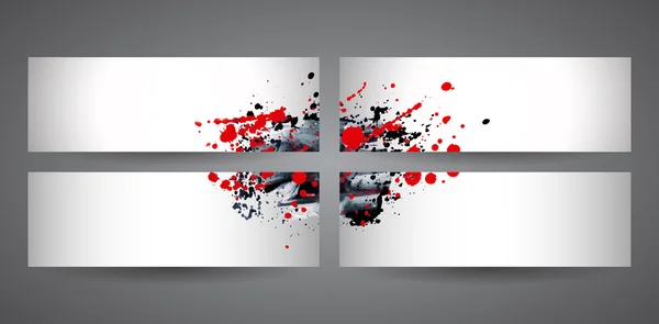 Banners with spray paint Vector Art Stock Images | Depositphotos