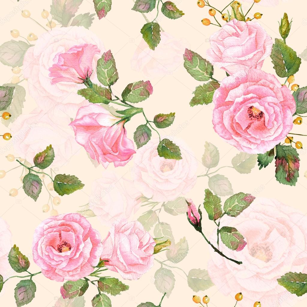 Vintage Rose Wrapping Paper