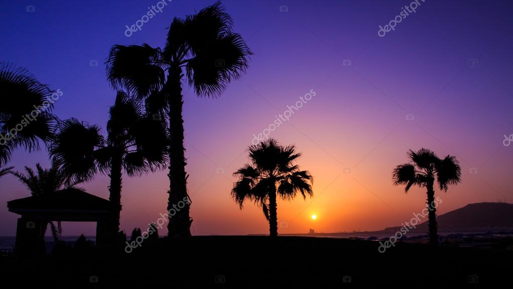 Sunset in Agadir, Morocco — Stock Photo © AndyCandy #52858059