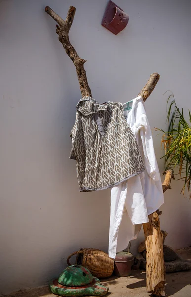 Drying clothes outside — Stock Photo © lucidwaters #10847882