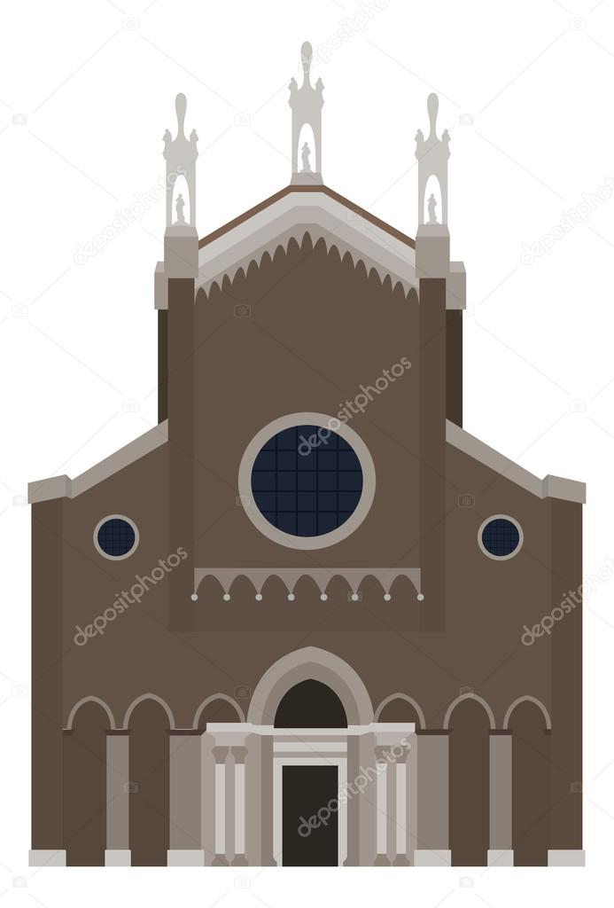 Santi Giovanni e Paolo en Venecia Vector de stock por ©Sky-Designs ...