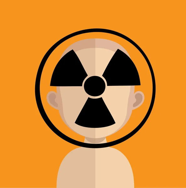 Symbol radiation. illustration Stock Vector Image by ©filkusto #166190696