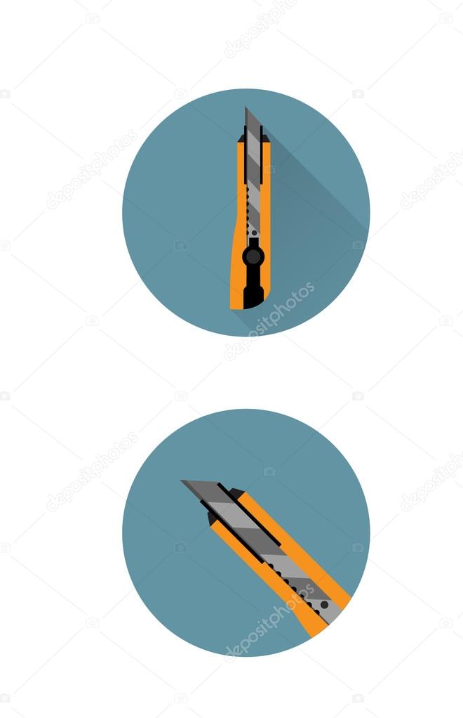 Cutter tool icons Stock Vector by ©Sky-Designs 117664358