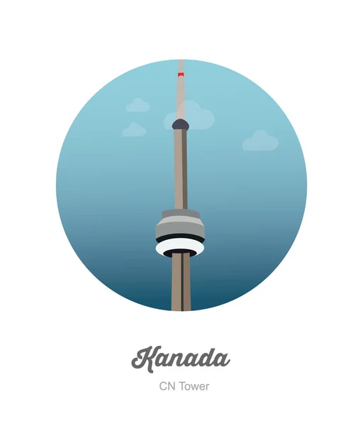 Cn tower icon Vector Art Stock Images | Depositphotos