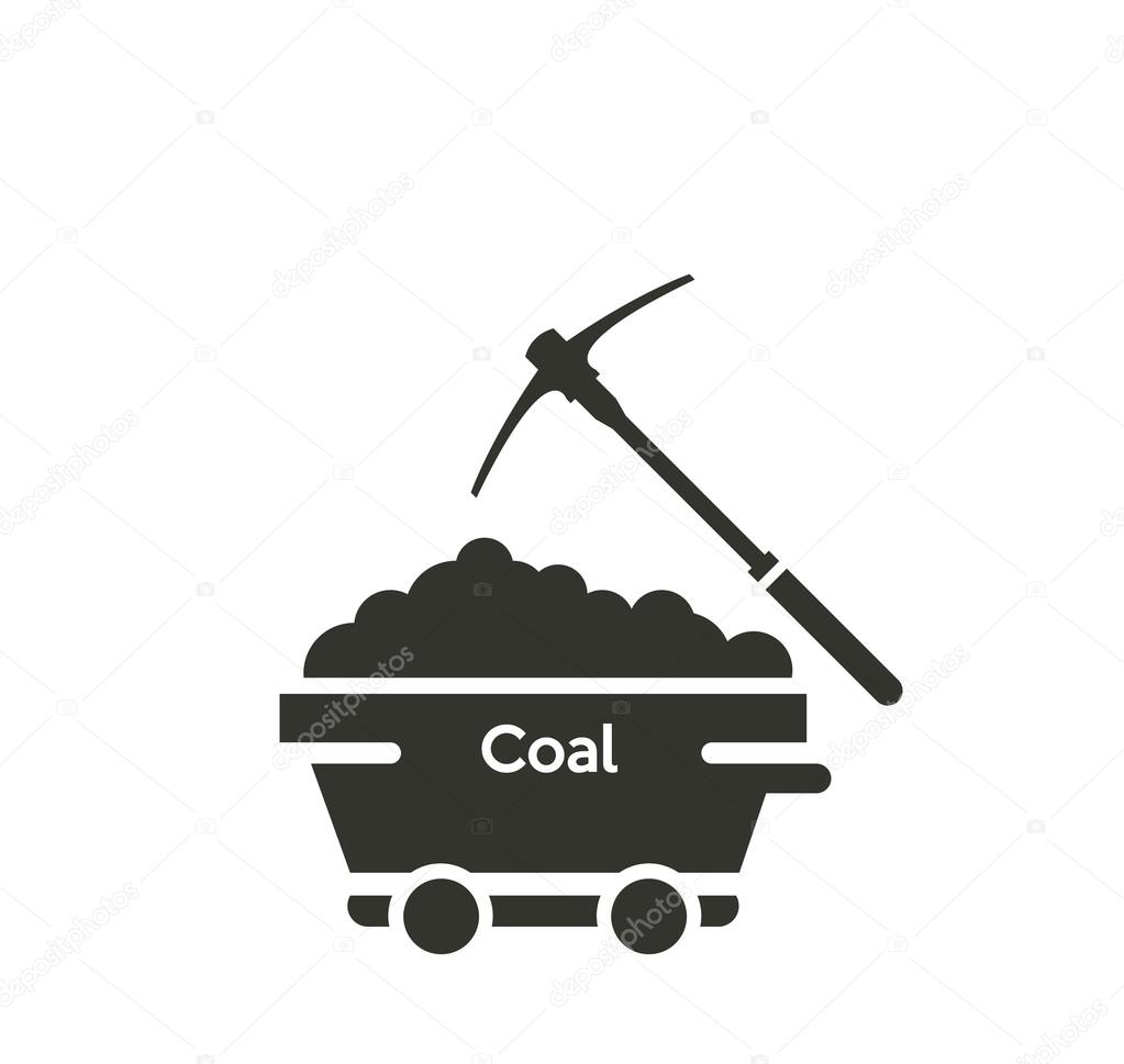 Coal Mine icon Stock Vector Image by ©Sky-Designs #96122028
