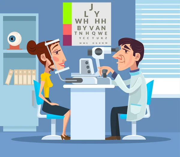 ᐈ Optometrist stock illustrations, Royalty Free optometrist vectors ...