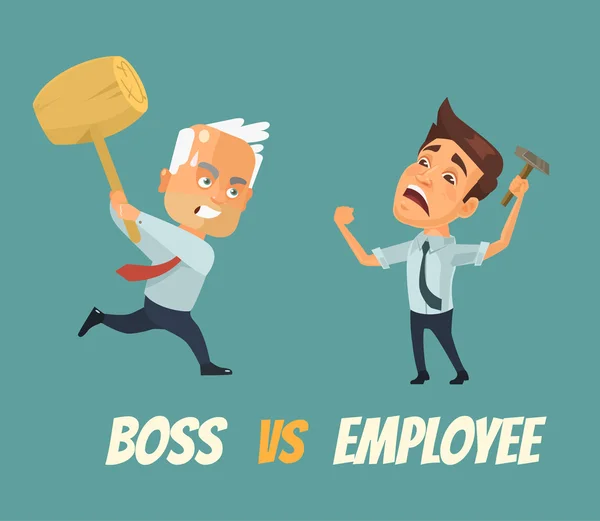 38 Boss vs leader Vector Images | Depositphotos