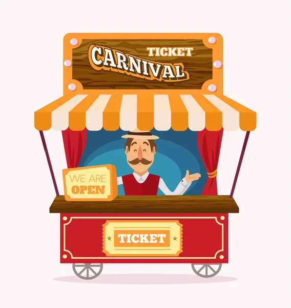 ᐈ Vintage ticket booth stock cliparts, Royalty Free ticket booth ...