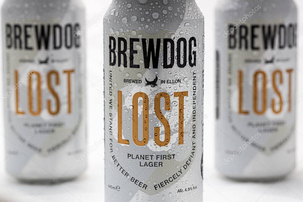 Woodbridge, Suffolk, Reino Unido 10 de marzo de 2021: Nuevo Brewdog ...