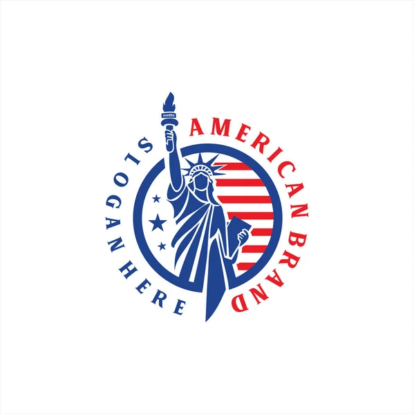 America logo imágenes de stock de arte vectorial | Depositphotos