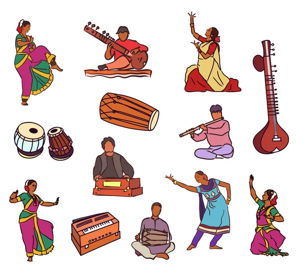 Indian Music Instrument Clipart