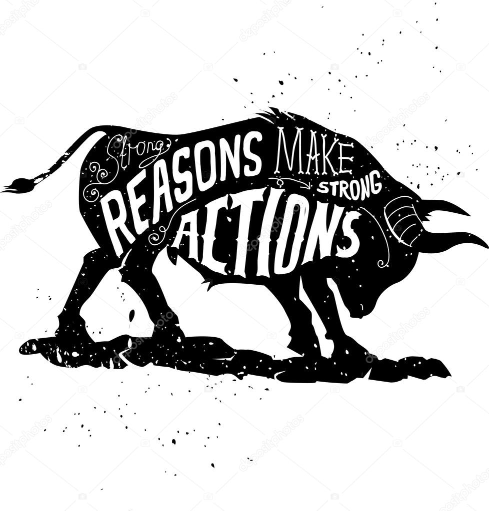 Placas Vintage con toro Vector de stock #72348709 de ©iriskana