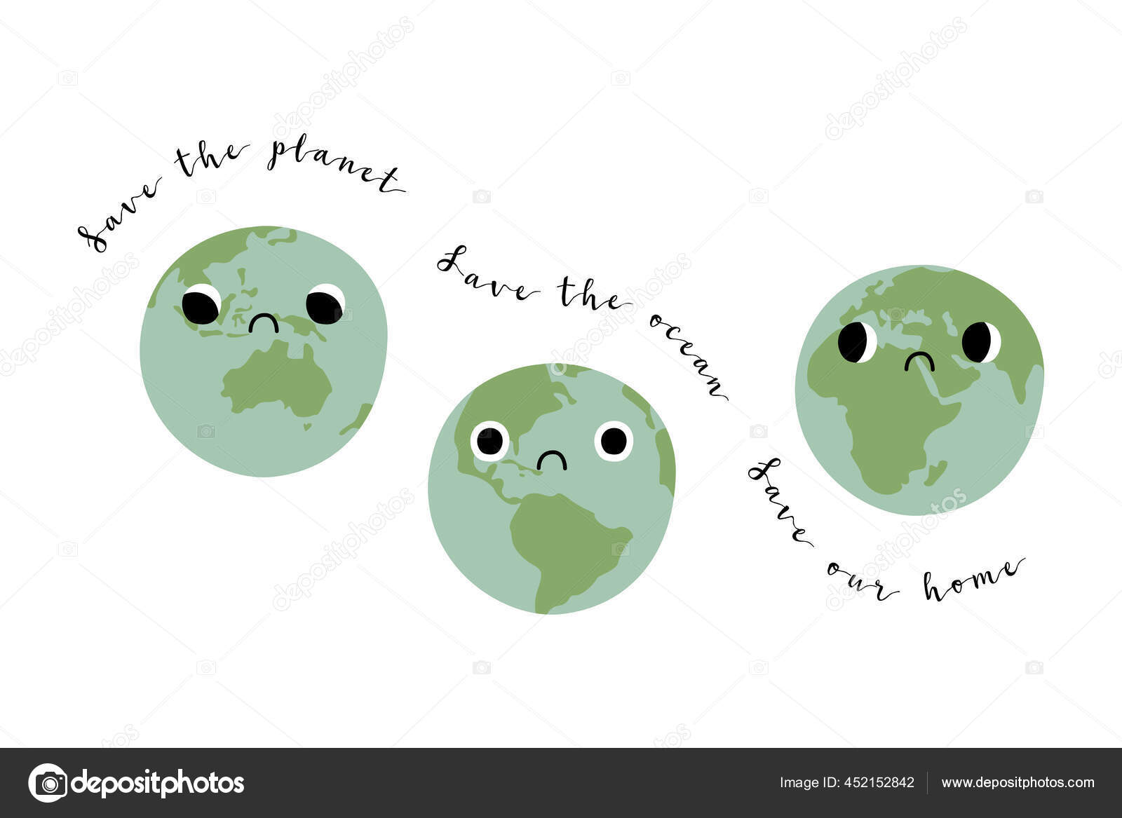 Sad Face Earth