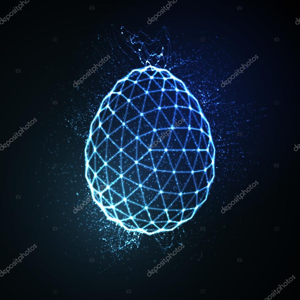 Neon Easter Egg Sign — Stock Vector © Maximmmmum 101356230